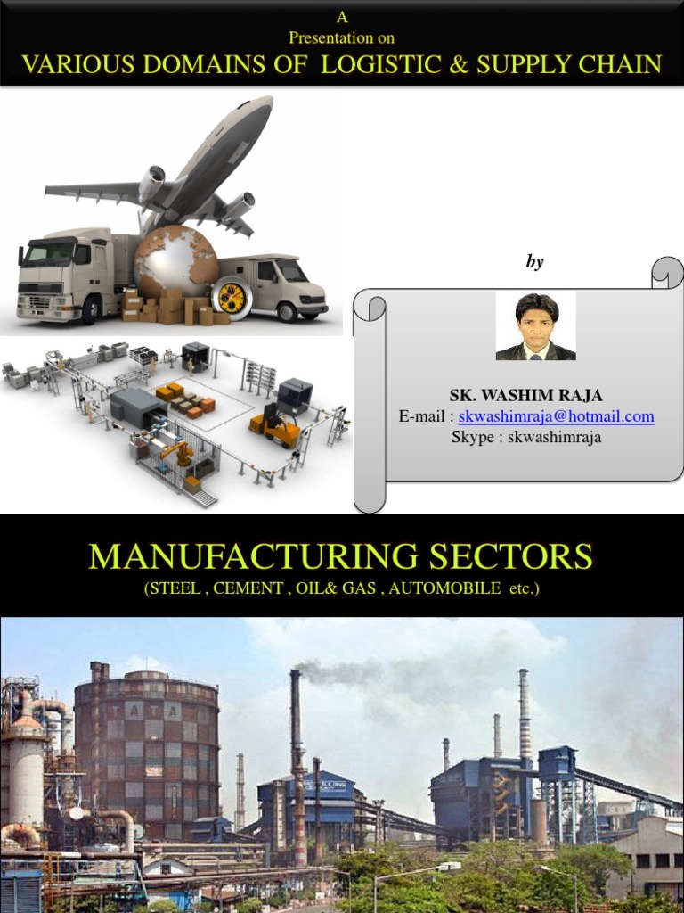Presentation - Logistic Domains in Various Sectors | PDF | Logistics ...