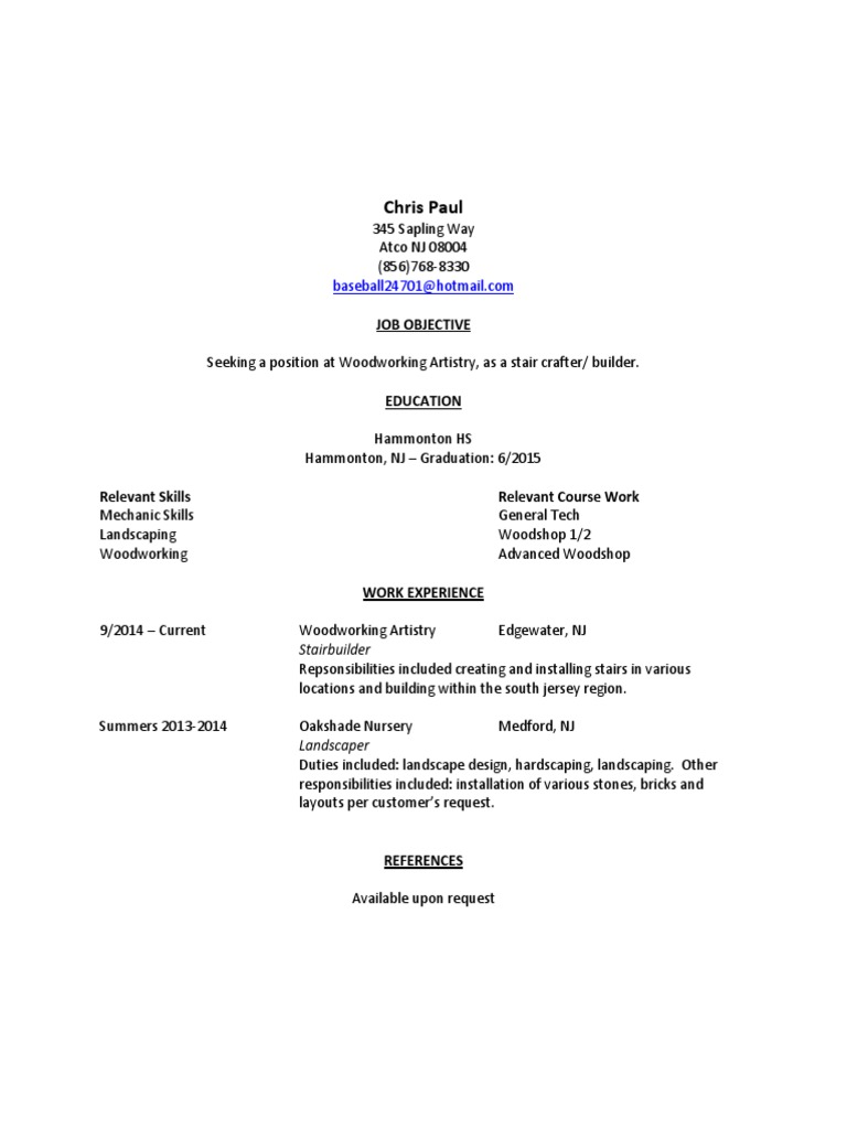 Chris Paul Resume | PDF | Art