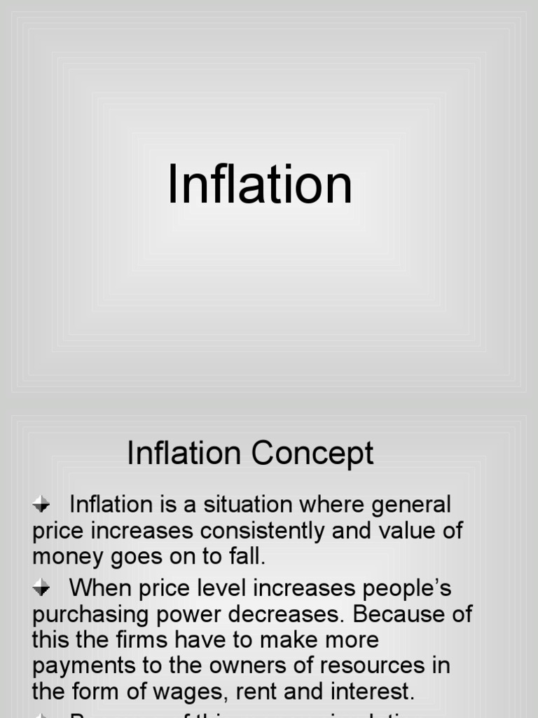 Inflation Project | PDF | Consumer Price Index | Inflation