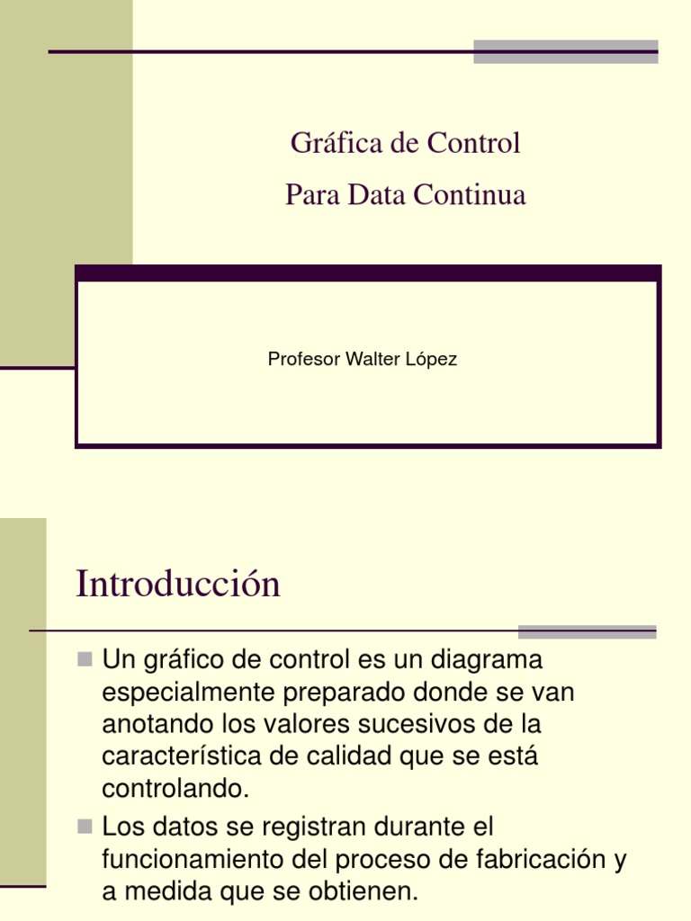Graficas de Control X-R PDF | PDF | Medición | Calidad (comercial)