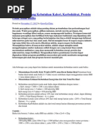 Tabel RDA PD Anak | PDF