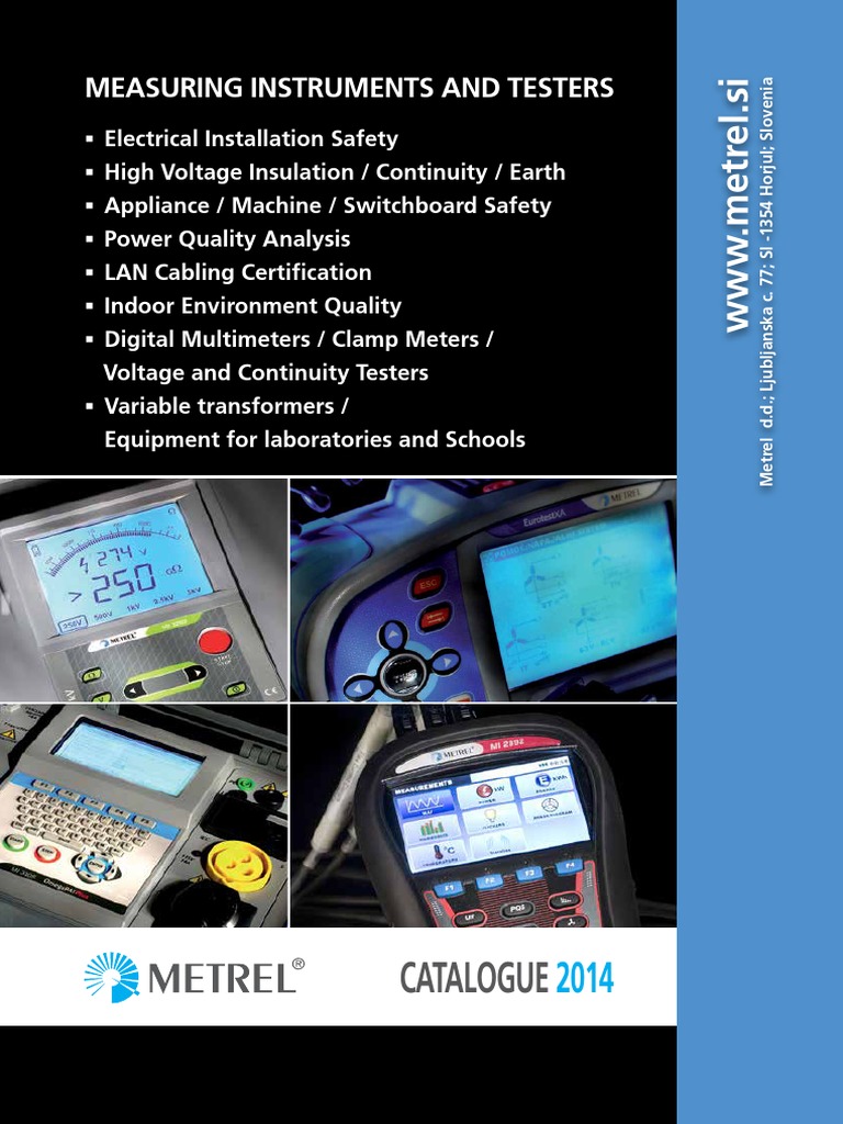 Metrel 2014 | PDF | Photovoltaics | Electrical Impedance