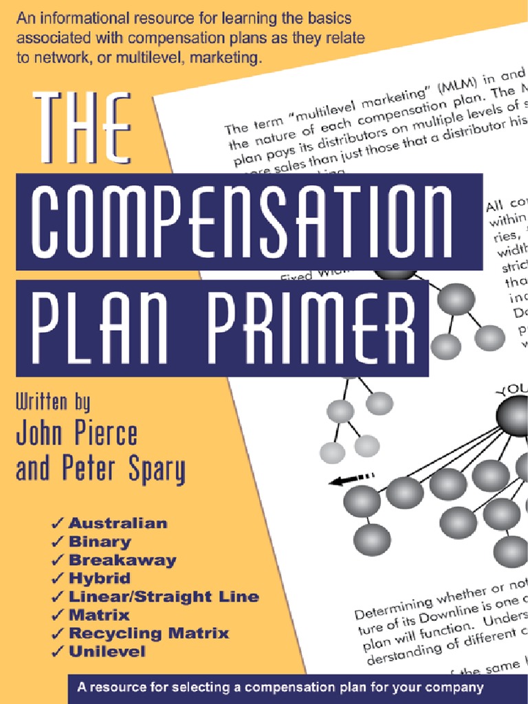 The Compensation Plan Primer1 | PDF | Multi Level Marketing | Business