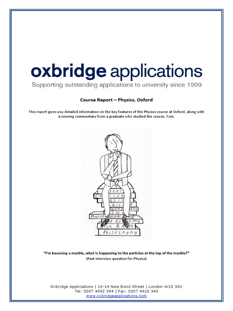 Physics, Oxford | PDF | Gce Advanced Level (United Kingdom) | Physics