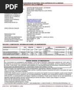 LGAF3e Safety PDF | PDF | Formaldehído | Agua