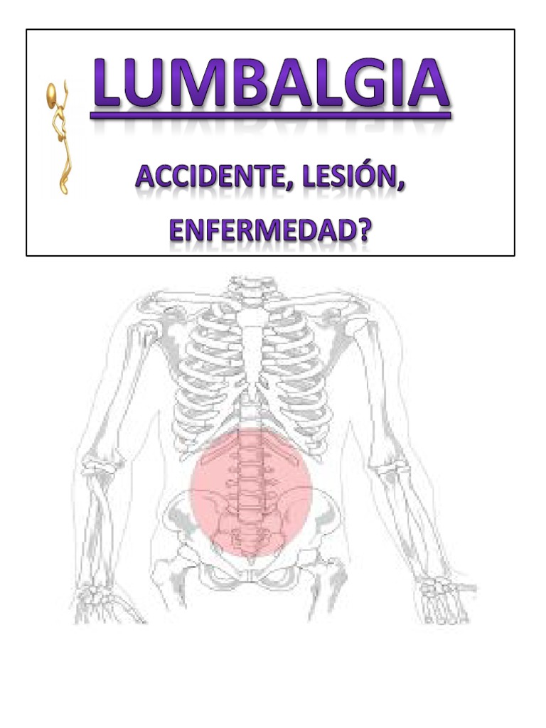 CARTELERA LUMBALGIA.docx | Dolor lumbar | Enfermedades y trastornos