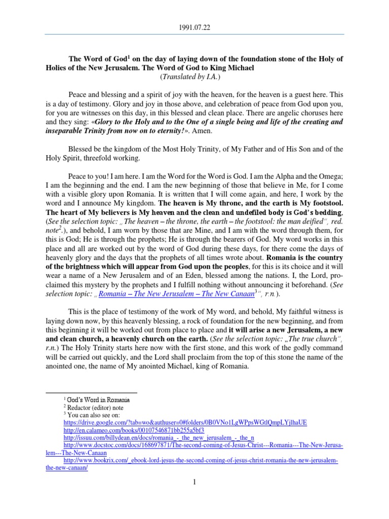 Inseparable Trinity From Now On To Eternity! . Amen | PDF | Trinity ...