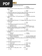 Soal Latihan Tekanan Kelas 9 | PDF | Sains & Matematika