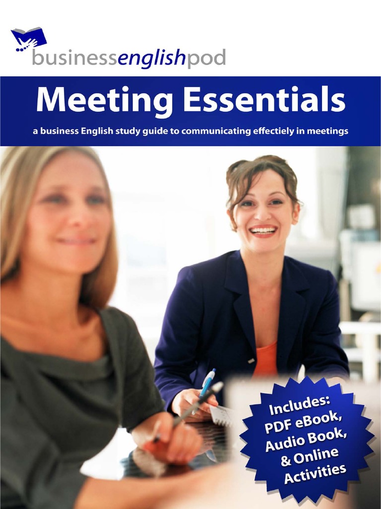 Meeting Essentials PDF | PDF | Question | Pharmaceutical Drug