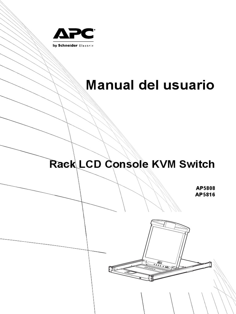 Manual KVM Apc PDF | PDF | Contraseña | Point and Click