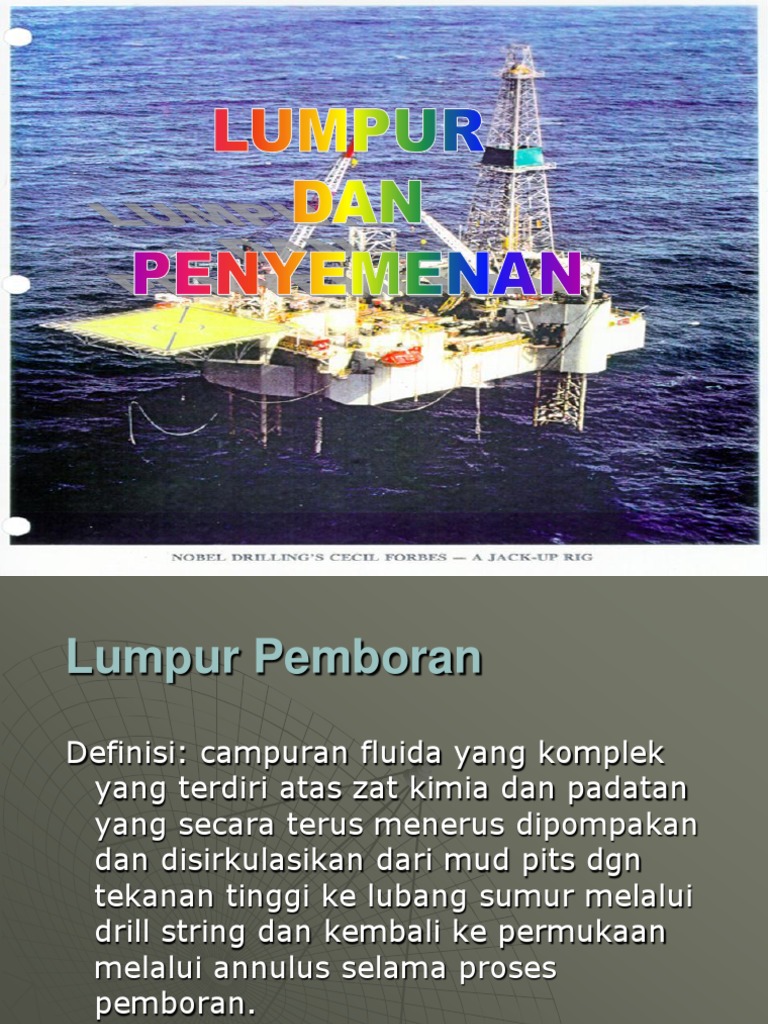 Lumpur Dan Semen Pemboran | PDF
