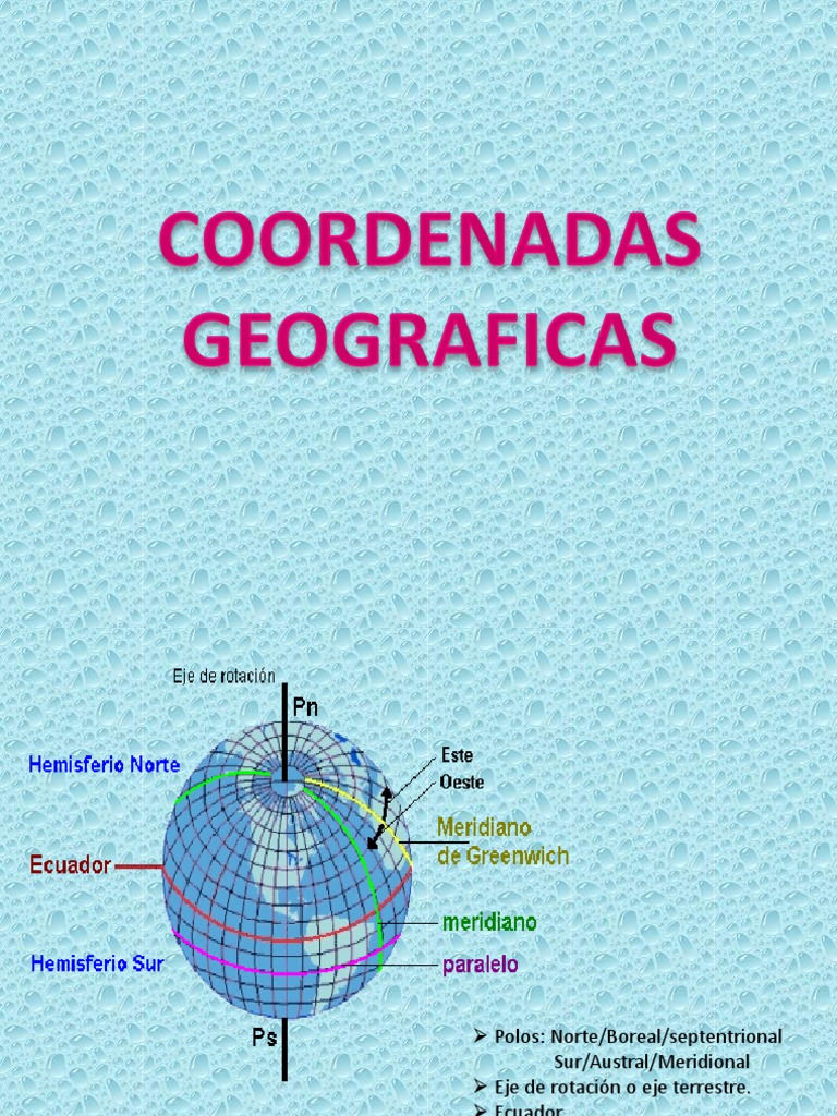 Coordenadas Geograficas | PDF | Ecuador | Mapa