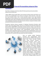 Petunjuk Teknis Aplikasi Esismal | PDF