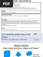 Detailed Lesson Plan | PDF | Volume | Surface Area