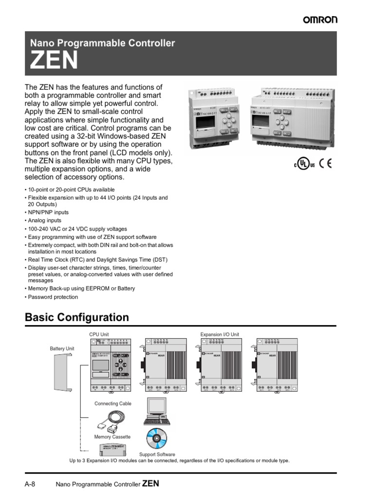L3 - Datasheet PLC Omron | PDF | Power Supply | Programmable Logic ...
