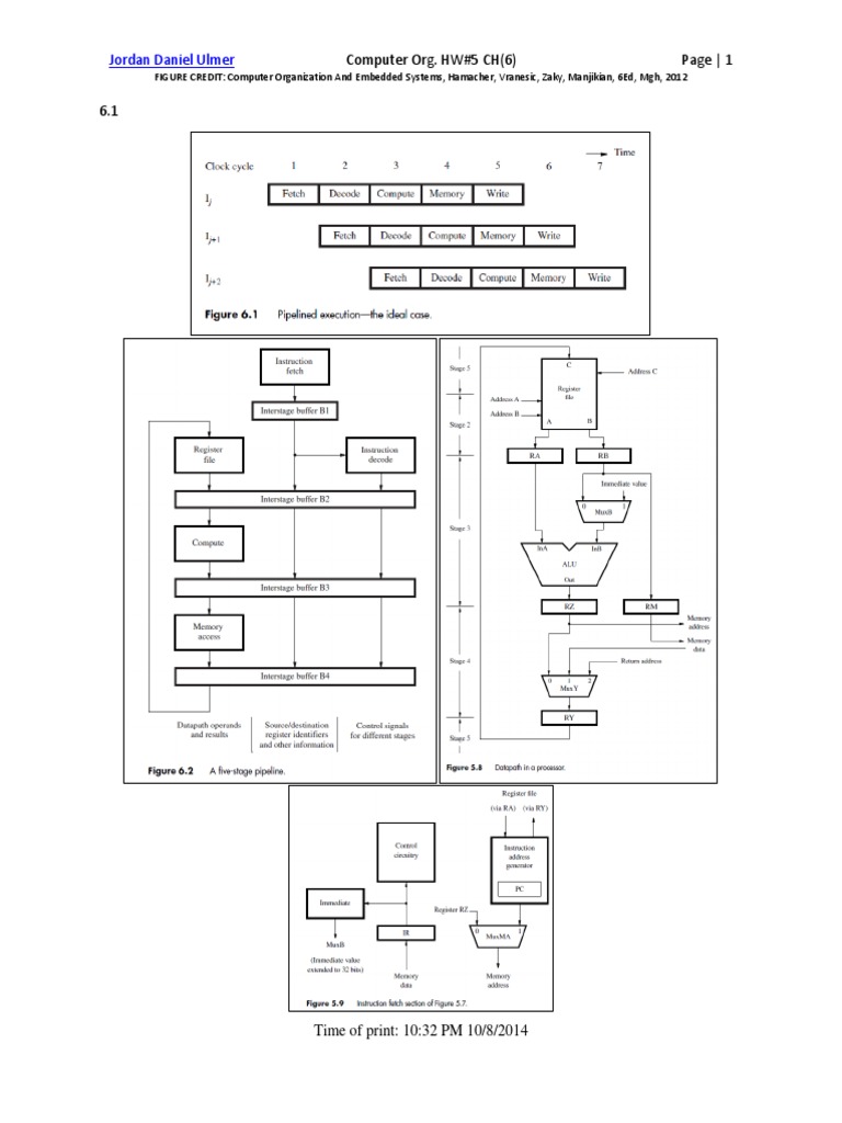 Computer Architecture Elementary Pipelining Study | PDF | Central Processing Unit | Instruction Set