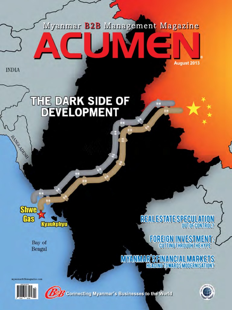 Acumen: Myanmar B2B Management Magazine | PDF | Myanmar | Natural Gas