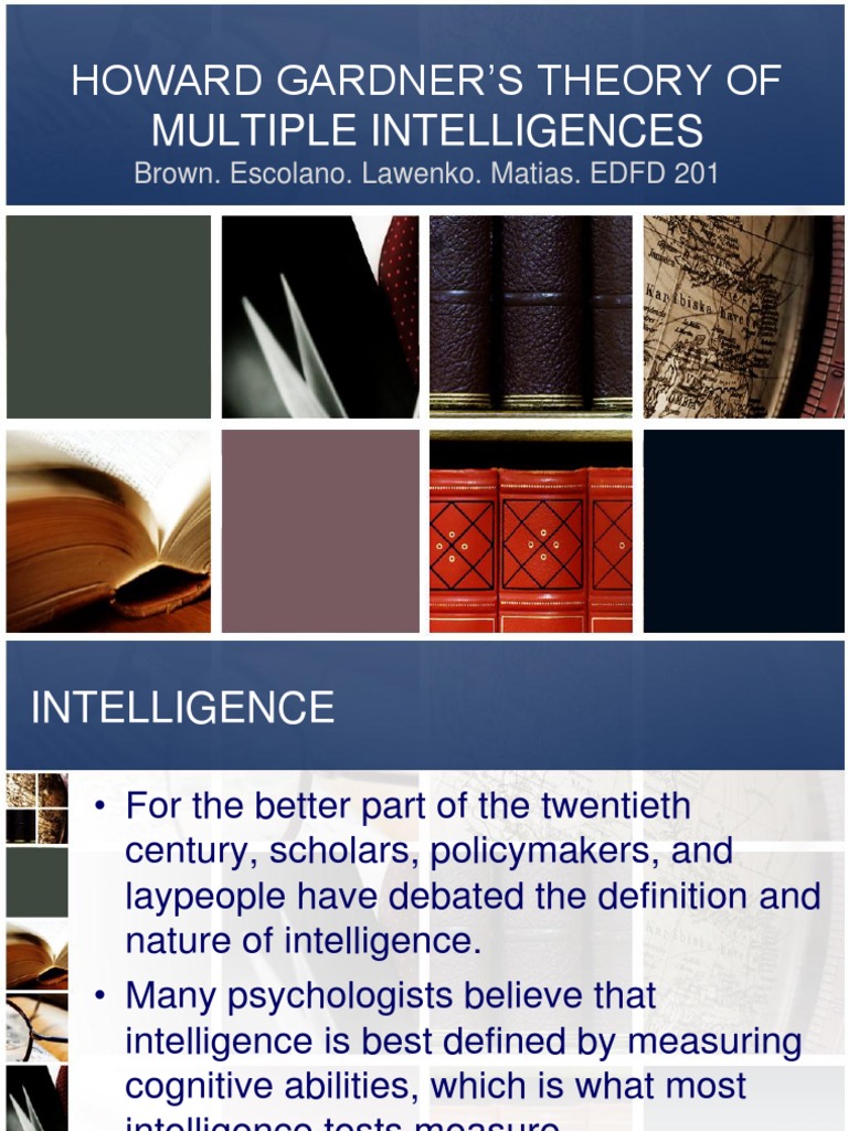 Understanding Gardner's Multiple Intelligences | PDF | Intelligence Quotient | Intelligence