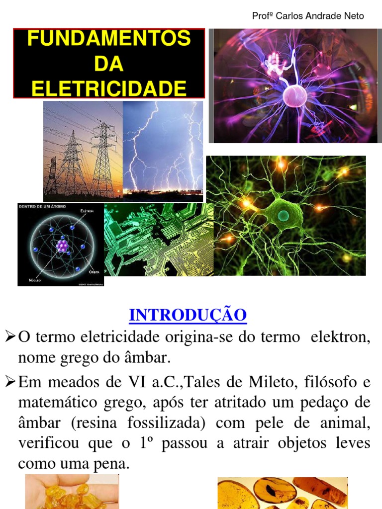ELETROSTÁTICA | PDF | Carga elétrica | Eletrostática