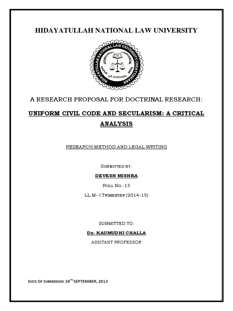 Research Project Front Page - Docx.d.docxmnj | PDF | Hypothesis | Science