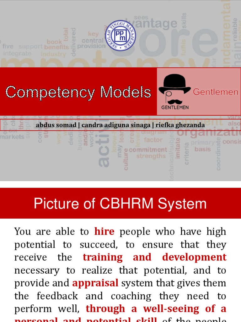 Competency Model (Spencer & Spencer) | PDF | Competence (Human ...