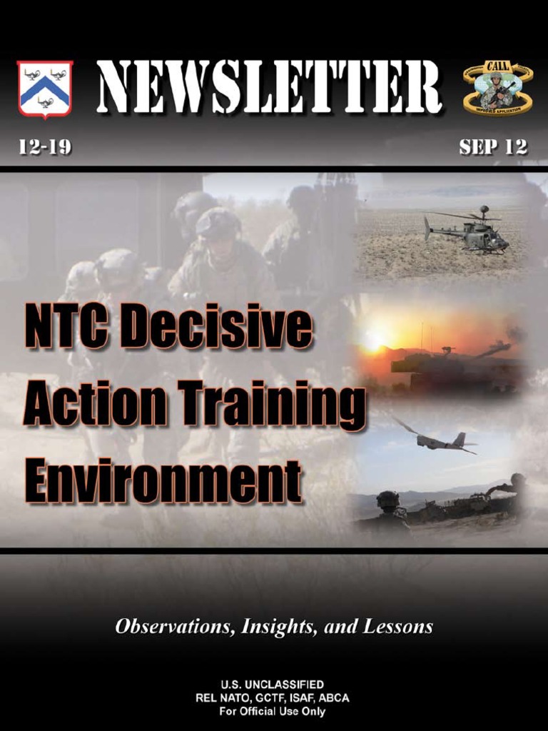 12-19 NTC Decisive Action Training Environment NL | PDF | United States ...