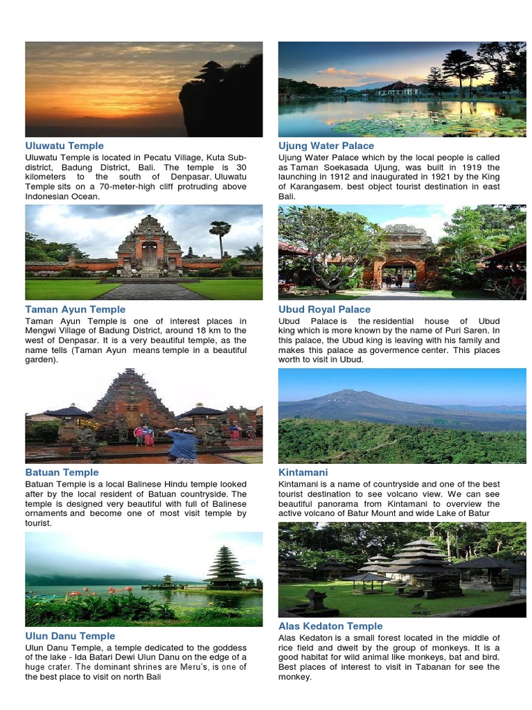 BALI | PDF | Bali | Tourism