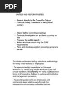 Employee Safety Declaration | PDF | Supervisor | Safety