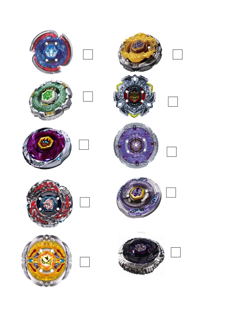 Beyblade Checklist | PDF