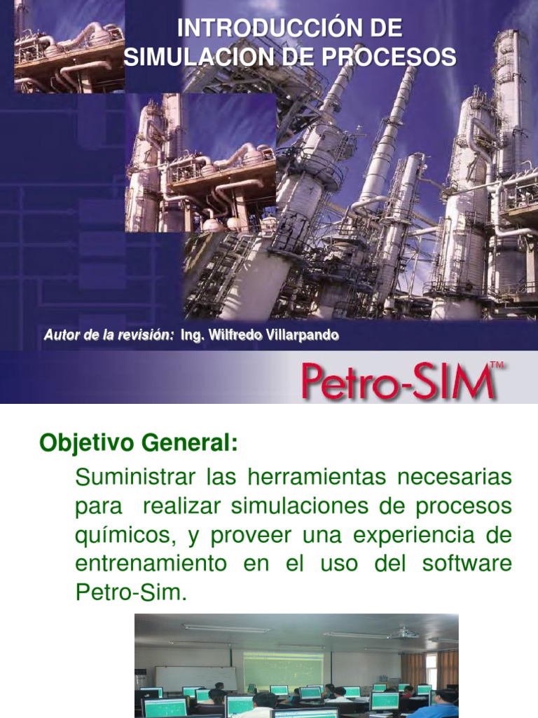 Introducción a Petro-Sim para Simulación | PDF | Física Aplicada e ...