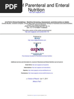 Subjective Global Nutrition Assessment Form (SGNA) | PDF | Malnutrition ...