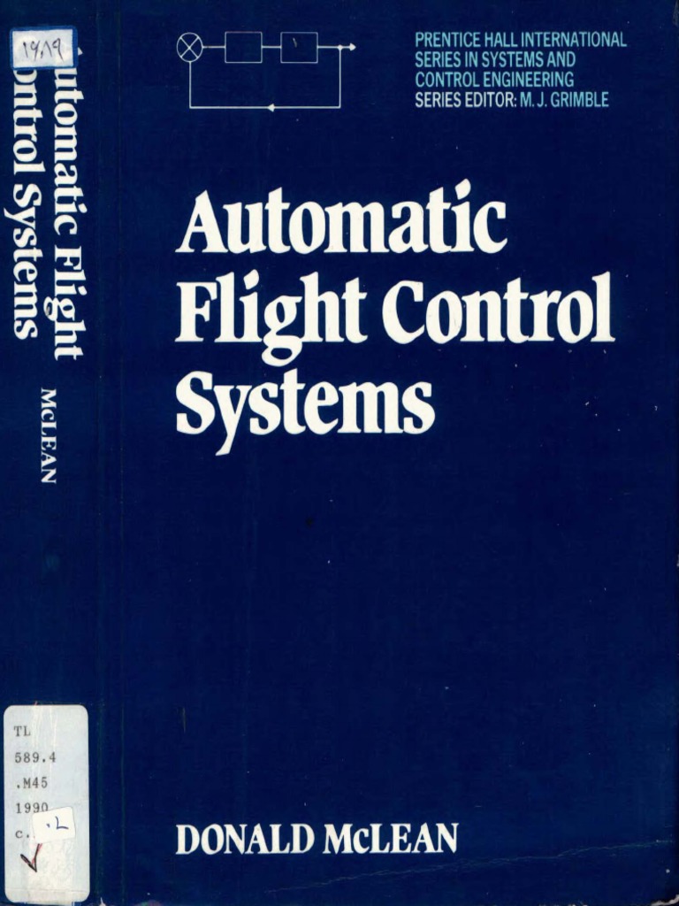 Donald McLean Automatic Flight Control Systems | PDF | Flight Control ...