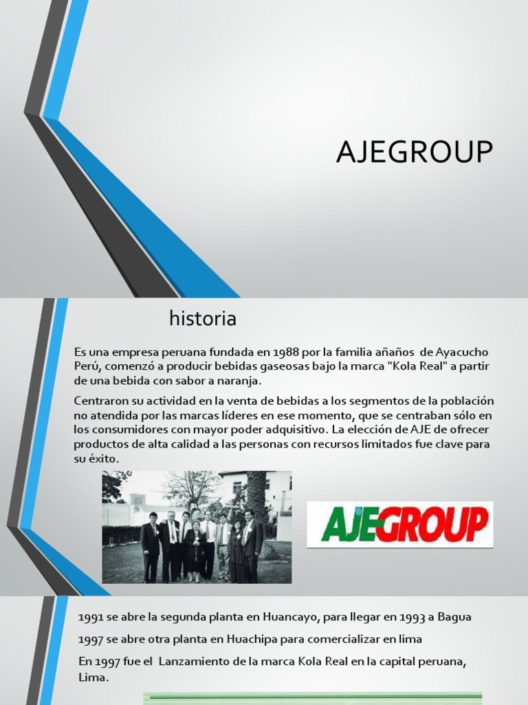 AJEGROUP | PDF | Ciencias económicas | Business