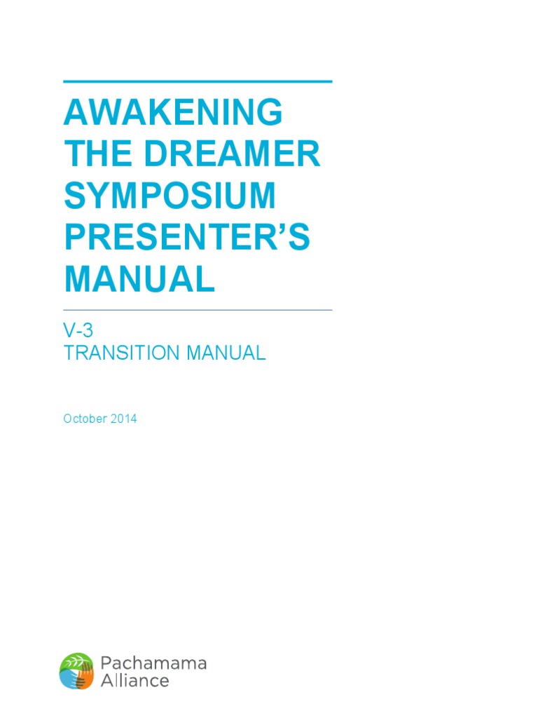 V-3 Transition Manual Oct 2014 - PlainCover | PDF | Climate Change ...