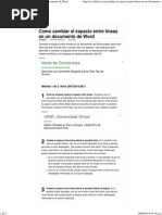 Espaciado Simple en Word: Guía Práctica | PDF | Informática ...
