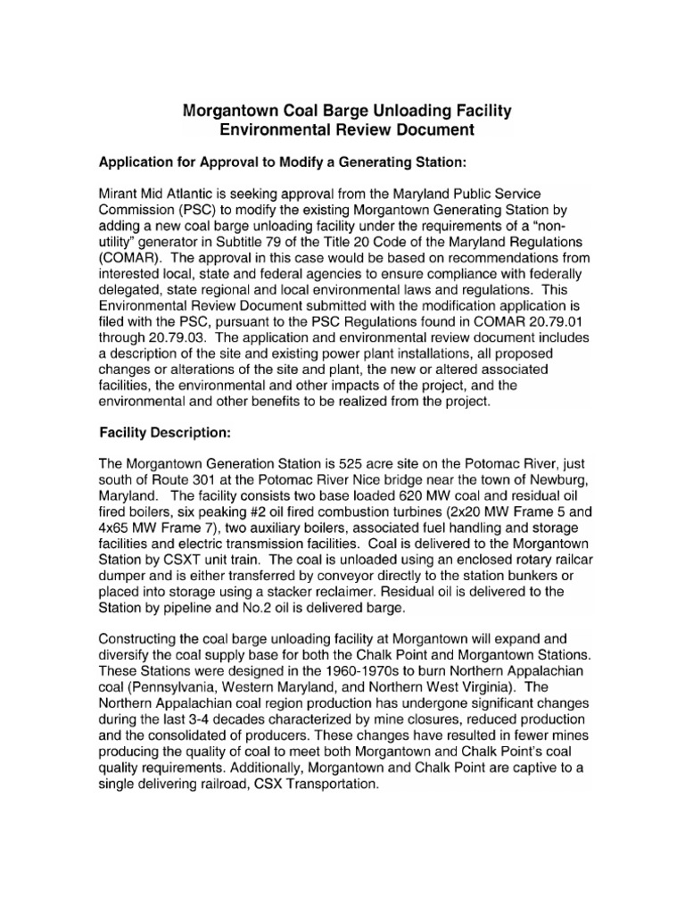 Environmental Review Document | PDF | Stormwater | Air Pollution