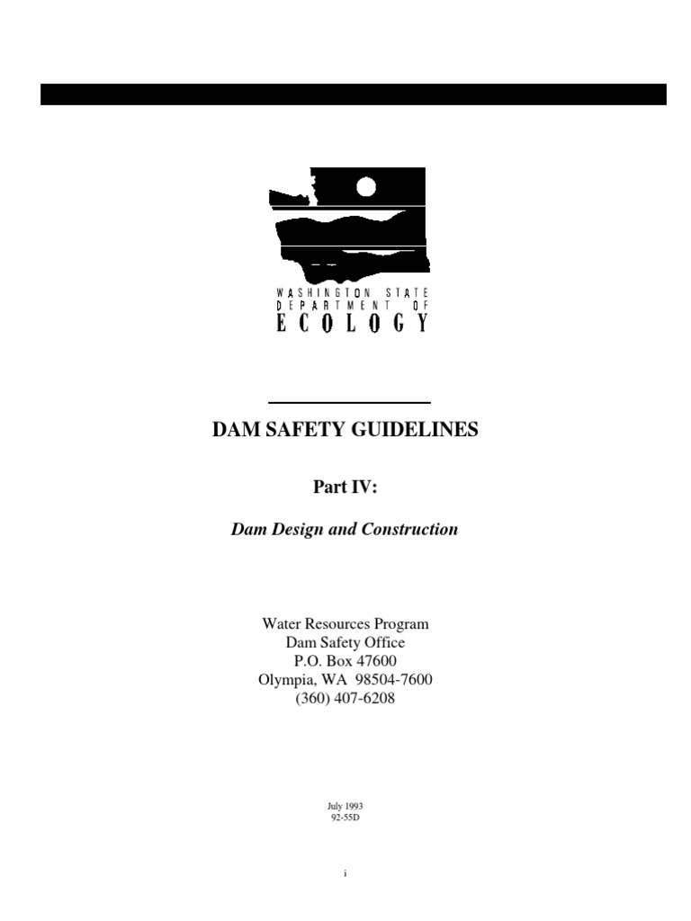Dam Safety Guidelines_4 | Spillway | Dam