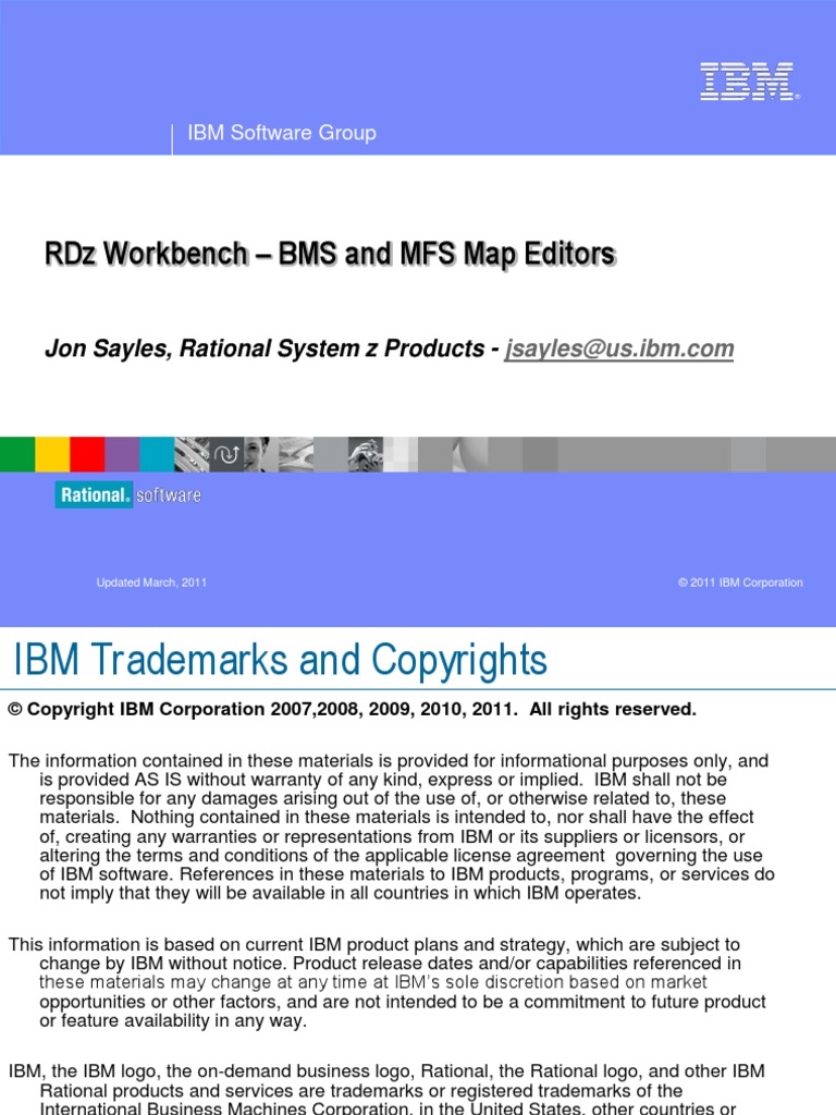 RDZ Workbench - BMS Map Editor | Download Free PDF | Library (Computing) | Assembly Language