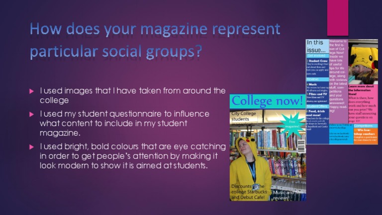 Student Magazine Design Overview | PDF