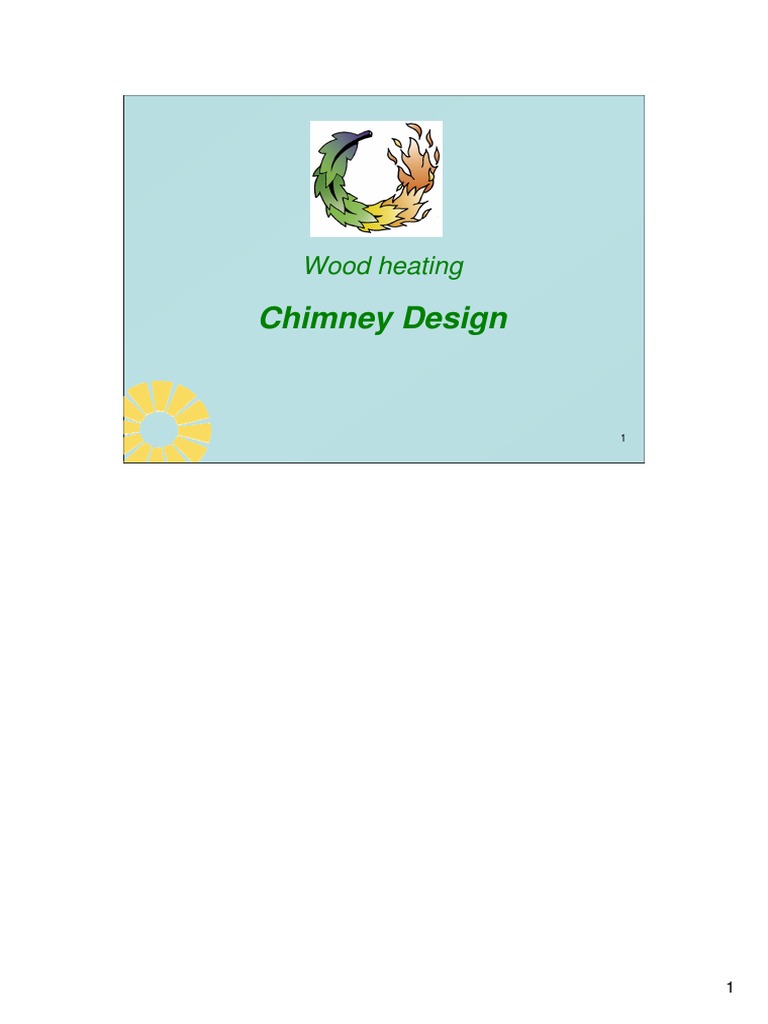 Chimney Design and Simple Flue Calculations | PDF | Chimney | Gases