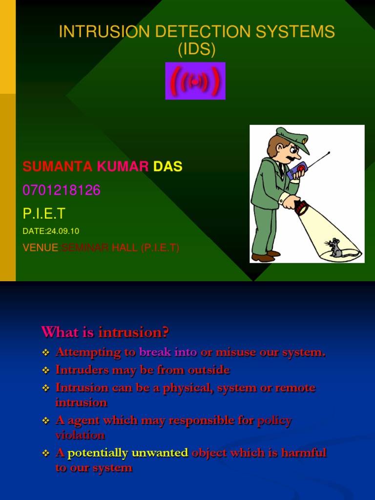 Intrusion Detection Systems | PDF | Firewall (Computing) | Computer Network