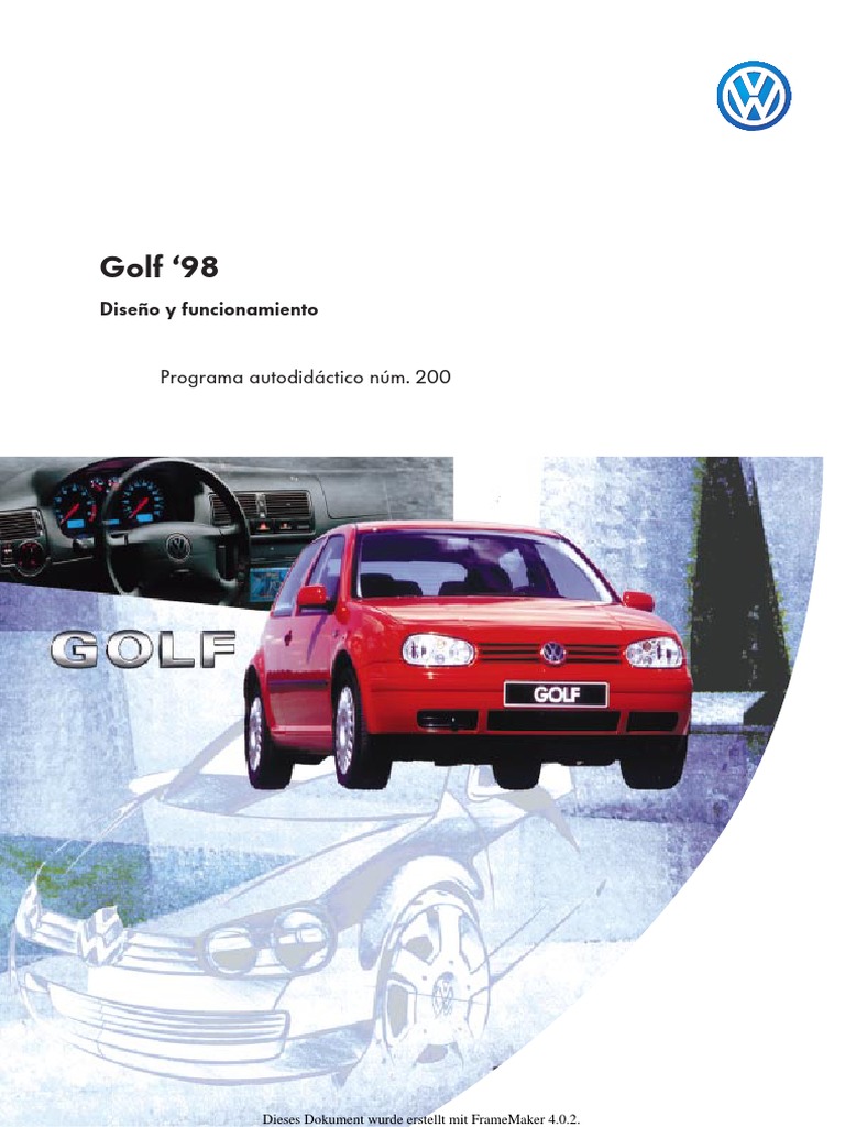 Manual Reparacion Volkswagen Golf 1998-2000-1-Esp PDF | PDF ...