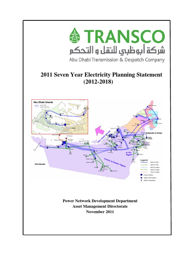 Seven Year Electricity Planning Statement-Main-report | PDF | High ...