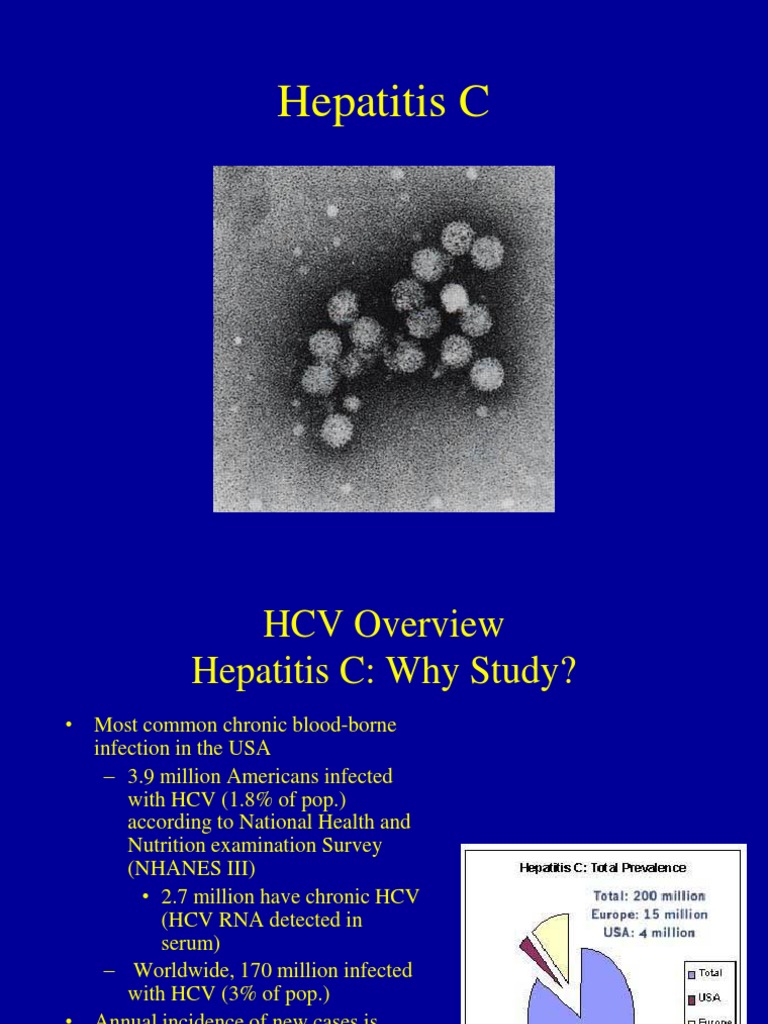 HCV.ppt | Hepatitis C Virus | Virus | Free 30-day Trial | Scribd