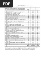 Hare Psychopathy Checklist Revised | PDF