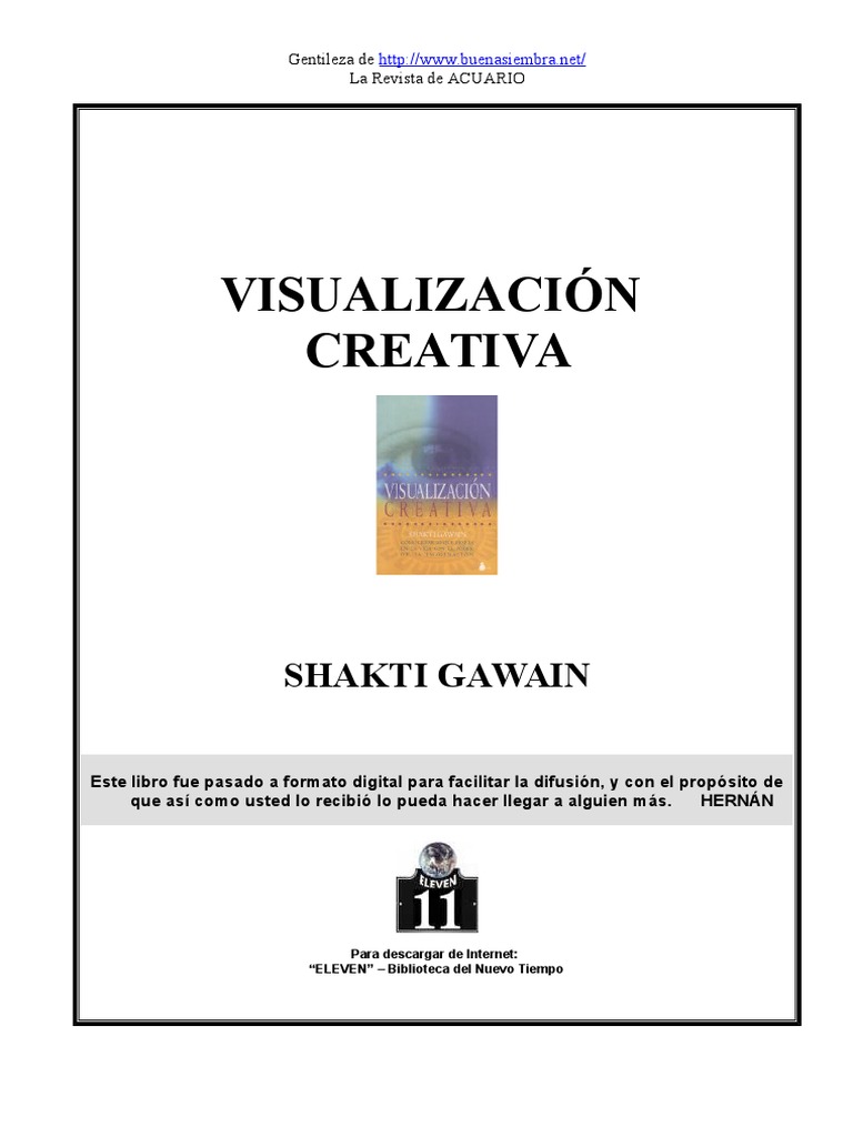 Visualizacion Creativa - Shakti Gawain | PDF Visualizacion Creativa - Shakti Gawain | PDF