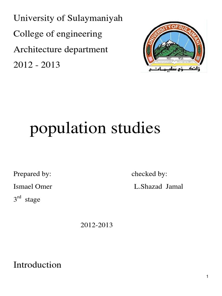 Population Studies | PDF | Resource | Sustainability
