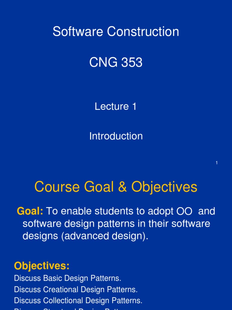 Swc Lecture 1 Pdf Inheritance Object Oriented Programming Class Computer Programming