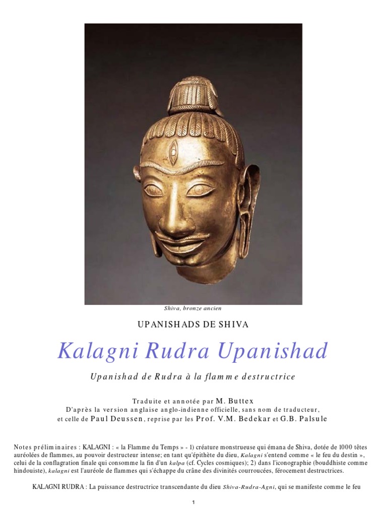 Kalagni Rudra Upanishad PDF | PDF