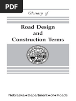 Glossary of Road and Highway Construction Terms | PDF | Road Surface ...